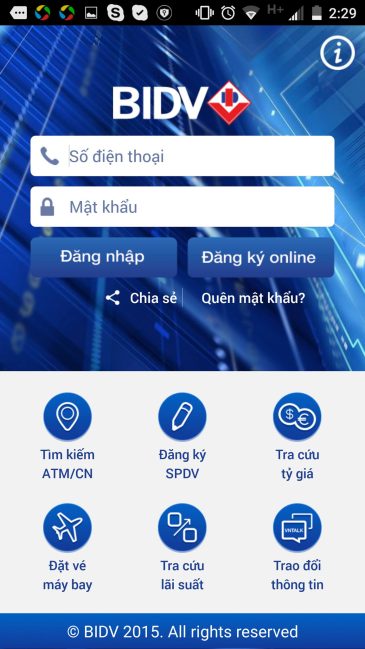 Nhập sai mật khẩu Bidv Smart banking quá 5 lần bị khóa và cách lấy lại ...