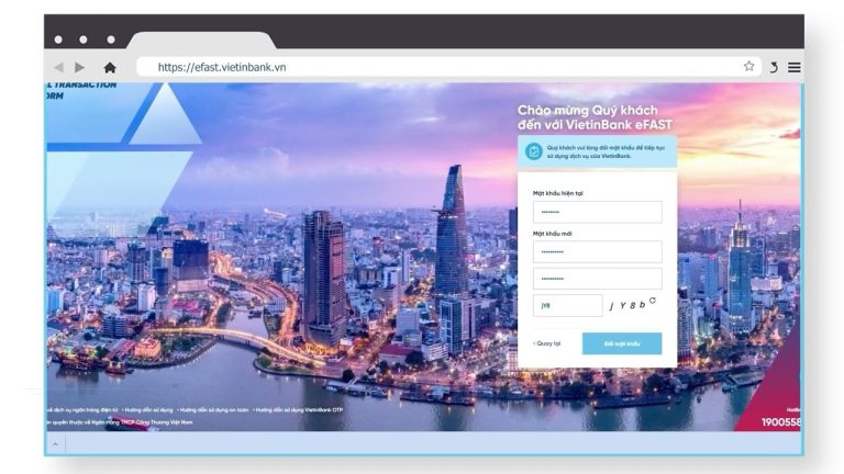 Hướng dẫn sử dụng Vietinbank eFast trên điện thoại: đăng nhập, tải ...