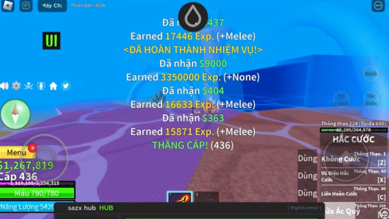 Cách Hack Blox Fruit Trên Điện Thoại Pc Mới Nhất 2024 trái ác quỷ auto ...