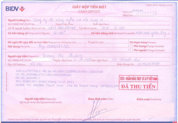 Cách Tạo Bill chuyển Tiền BIDV. Cách tra cứu giao dịch và in bill ...