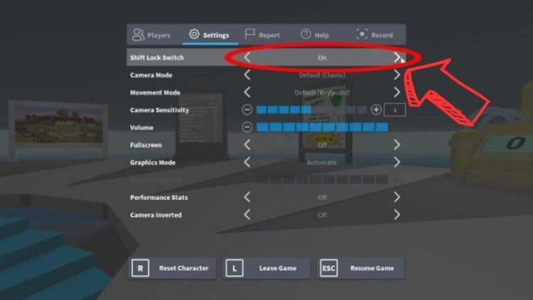 Cách bật Shift Lock trong Roblox trên điện thoại, PC 2023