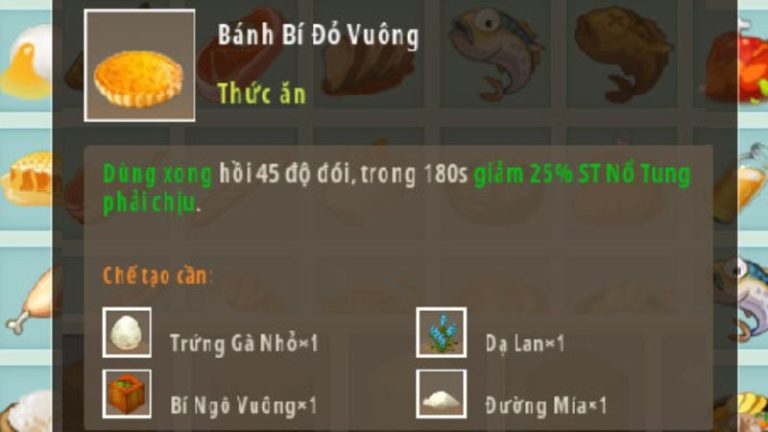 Tất cả các công thức chế tạo trong Mini World mới nhất 2023