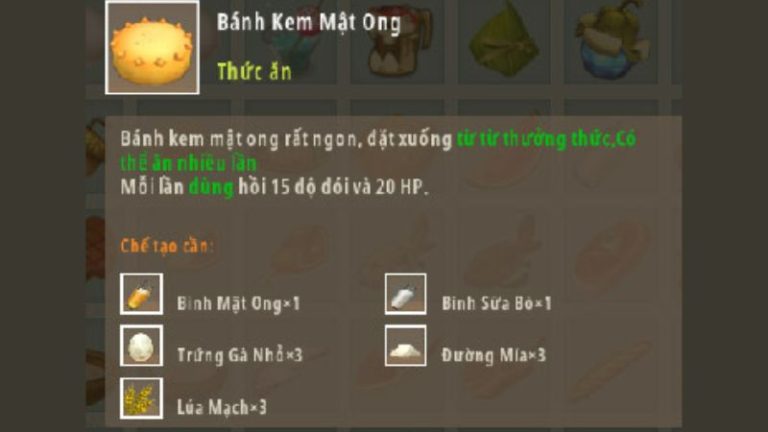 Tất cả các công thức chế tạo trong Mini World mới nhất 2023