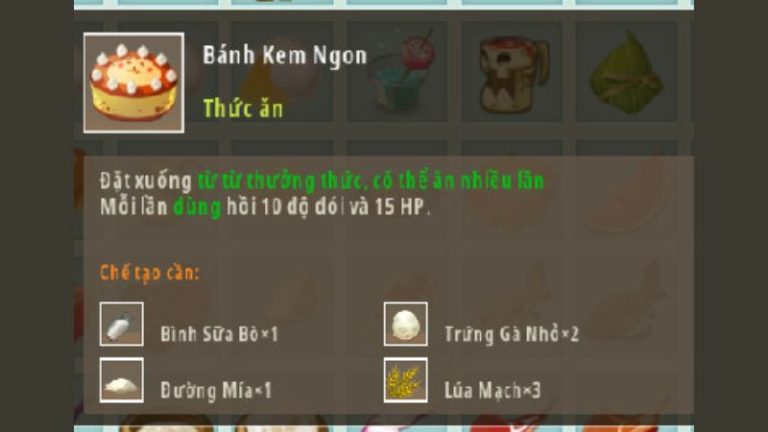 Tất cả các công thức chế tạo trong Mini World mới nhất 2023