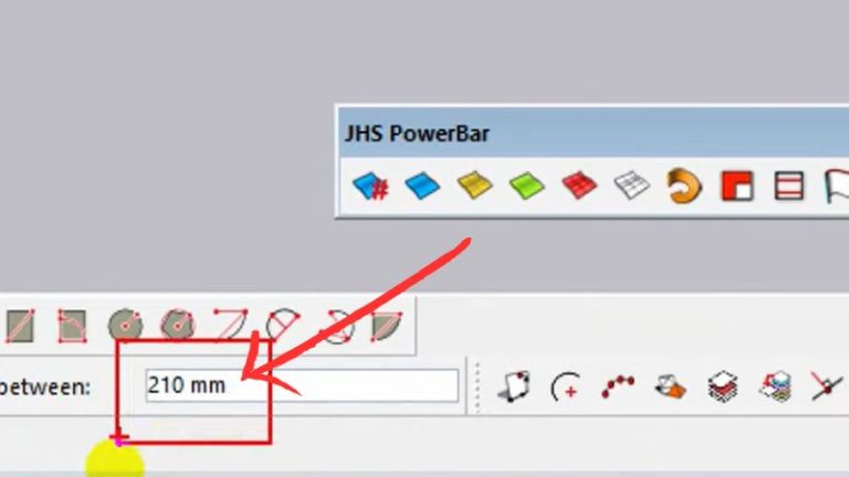 Cách rải đối tượng theo đường dẫn trong Sketchup 2023