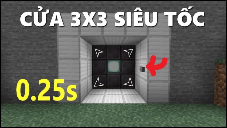 Cách làm cửa tự động trong Minecraft 2024 - NganHangAZ.com